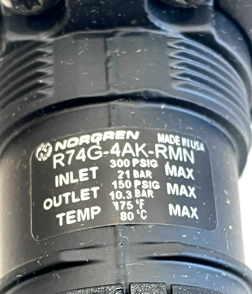 NEW NORGREN R74G-4AK-RMN COMPRESSED AIR REGULATOR 1/2" NPT R74G4AKRMN ...
