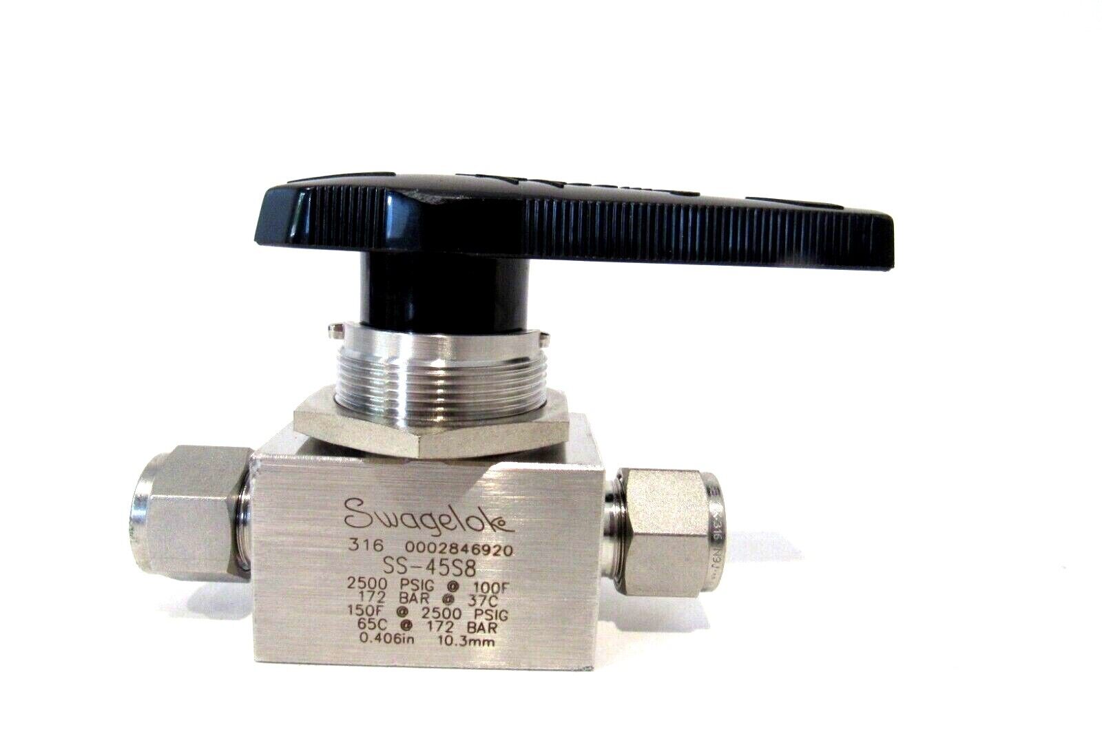 NEW SWAGELOK SS-45S8 BALL VALVE SS45S8 - SB Industrial Supply, Inc.