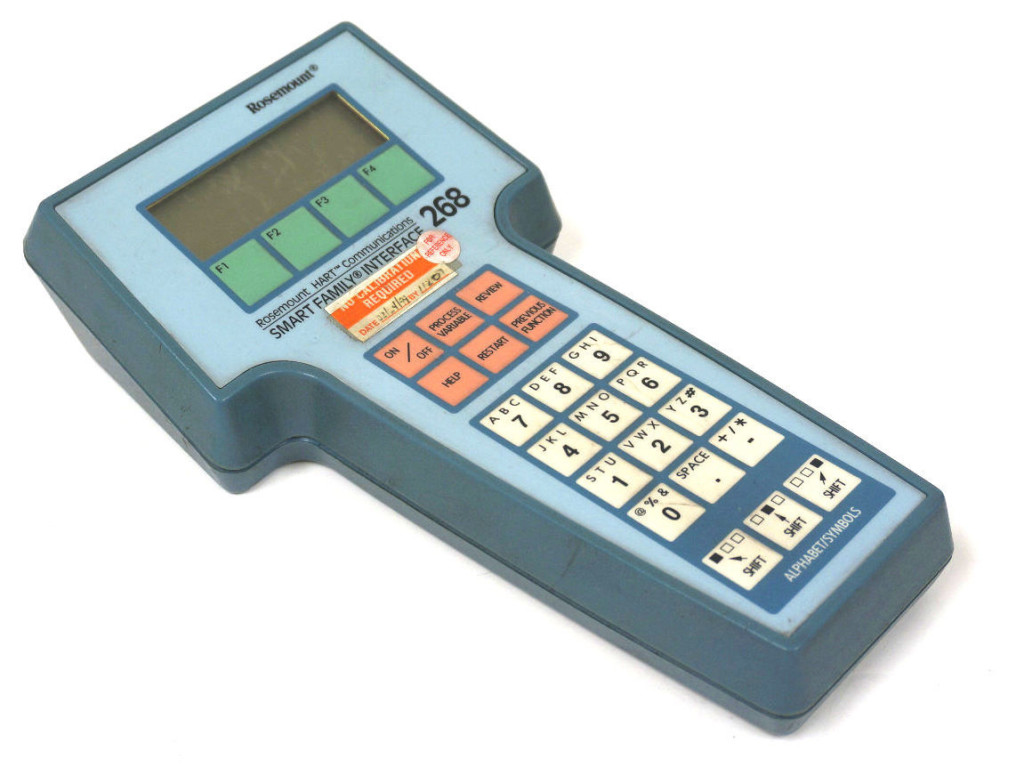 ROSEMOUNT MODEL: 268 SMART FAMILY INTERFACE HANDHELD PROGRAMMER - SB ...