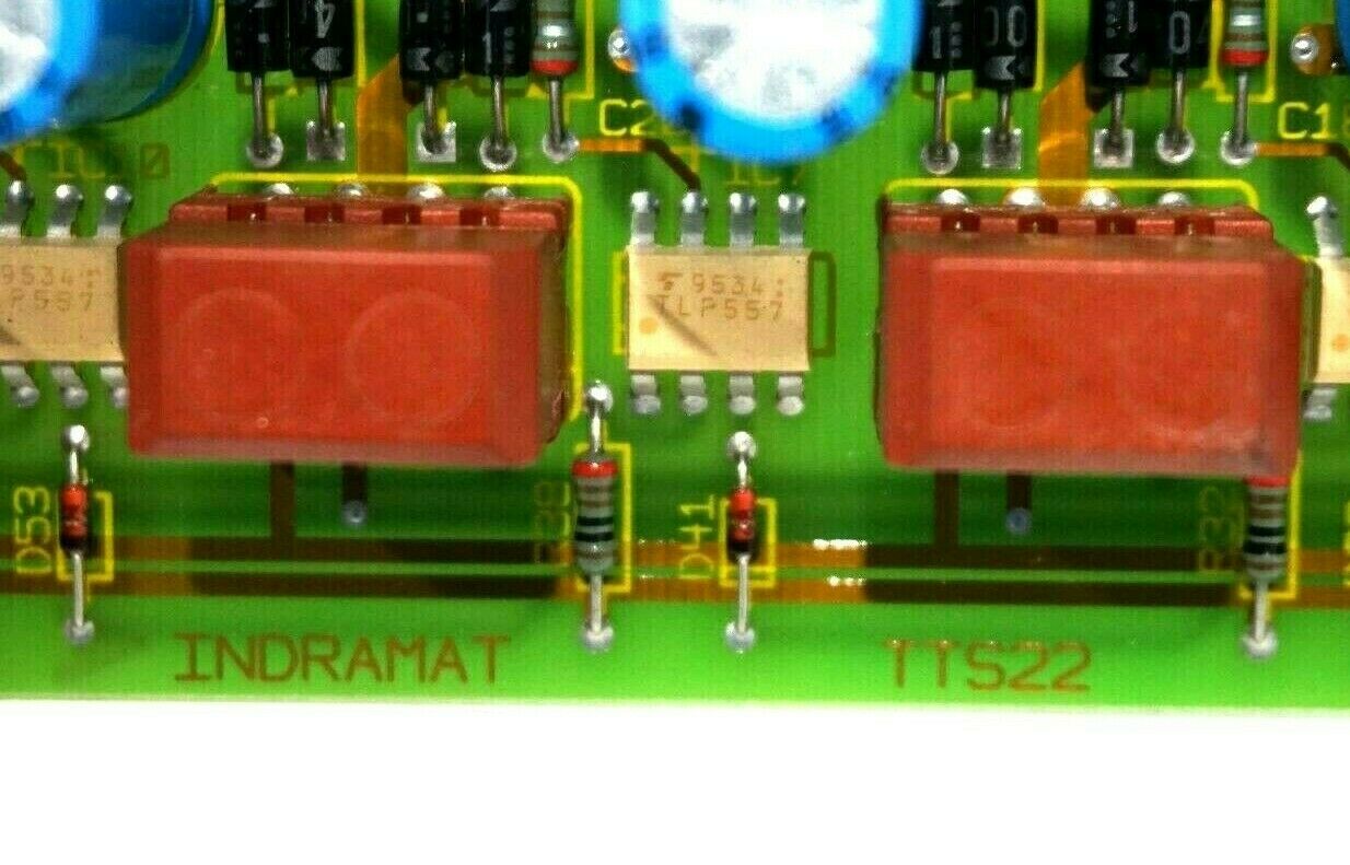 USED INDRAMAT 109-0804-3B01-01 PC BOARD TTS22 10908043B0101 - SB ...