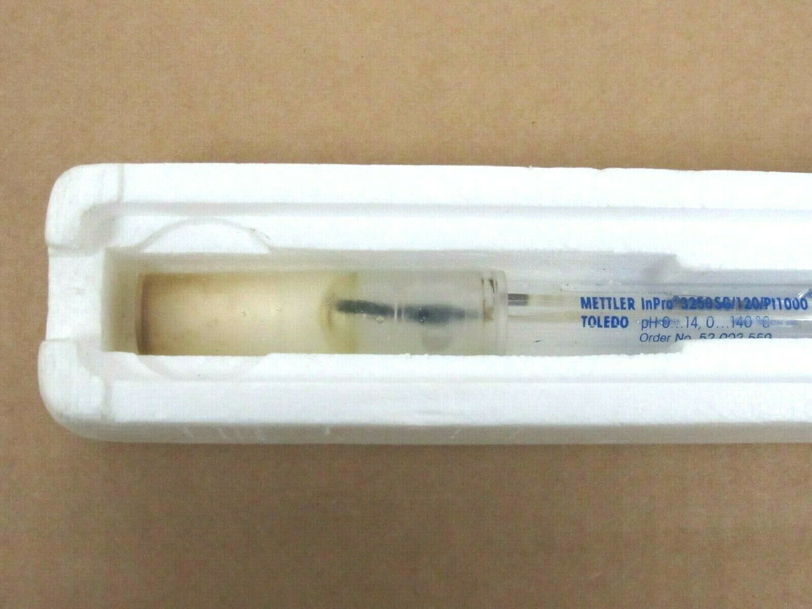 USED METTLER TOLEDO 52002559 INPRO3250SG/120/PT1000 PH SENSOR ...