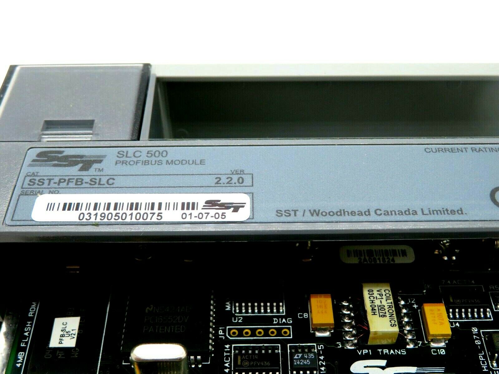 USED SST/WOODHEAD SST-PFB-SLC COMMUNICATION MODULE SSTPFBSLC - SB ...